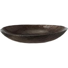 Leonardo Schale &raquo;COMO&laquo; aus Glas 27x18cm, Kalk-Natron-Glas braun Glas B/H/L: 27cm x 5cm