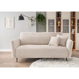 Home Affaire Ecksofa &raquo;Lazio modern und bequem, schmale Armlehnen, tolle Detailverarbeitung&laquo; zwei verschiedene Fu&szlig;farben w&auml;hlbar beige 93% Polyester, 7