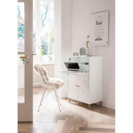 Schildmeyer Schreibtisch &raquo;Serie 500, Sekret&auml;r, Made in Germany, B: 65 cm&laquo; Solide Verarbeitung - Dieses Produkt ist in Deutschland gefertigt wei&szlig; B/H/T: 65,2cm x 