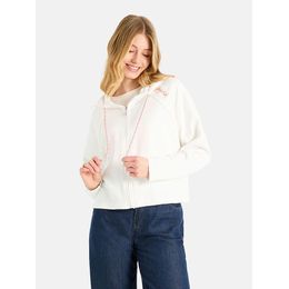 LIEBLINGSST&Uuml;CK LIEBLINGSST&Uuml;CK Sweatjacke in Creme - 53% | Gr&ouml;&szlig;e L | Damen-sweatshirts-jacken
