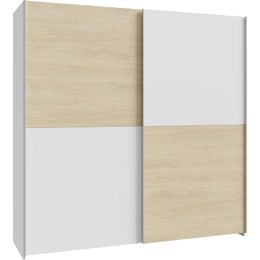 FORTE Schwebet&uuml;renschrank &raquo;2 Schiebet&uuml;ren, Made in Europe, stabil und zeitlos&laquo; 5 Breiten: 120 -200cm, H&ouml;he ca. 190cm, in verschiedenen Farben und 