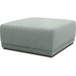 DOMO collection Hocker &raquo;800007&laquo; nach Wunsch zusammenstellbar gr&uuml;n 100% Polyester B/H/T: 100cm x 45cm x 100cm, Feinstruktur