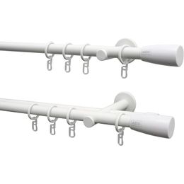 Sch&ouml;ner Wohnen Kollektion SCH&Ouml;NER WOHNEN-Kollektion Gardinenstangen-Endst&uuml;ck &raquo;Konus f&uuml;r &Oslash; 20 mm&laquo; Serie Einzelprogramm Leon &Oslash; 20 mm wei&szlig; 2 Stk.