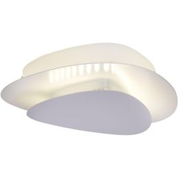 N&auml;ve n&auml;ve LED Deckenleuchte &raquo;Liso&laquo; LED-Board 1 Stk. Warmwei&szlig;, incl. Treiber, Material: Metall, Farbe: wei&szlig; wei&szlig; 1, H: 5cm, 1 Stk.