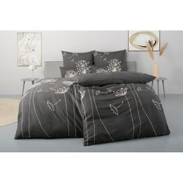 OTTO home Bettw&auml;sche &raquo;SOUCY in vier Qualit&auml;ten erh&auml;ltlich&laquo; 2 Stk. 100% Baumwolle, auch PREMIUM Qualit&auml;ten Renforc&eacute;-Tencel & Satin TC300 grau Satin, 