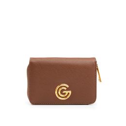 Gabriella G By Gabriella Gucci Damen GABRIELLA G By Gabriella Gucci Geldb&ouml;rse &raquo;CHIARA&laquo; Damen Portemonnaie, Geldbeutel, Money Pocket mit Logo braun 