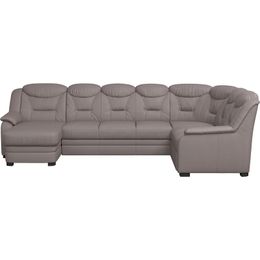 COTTA Wohnlandschaft &raquo;Marcus U-Form&laquo; wahlweise mit Schlaffunktion & Stauraum beige 64% Polyurethan, 25% Polyester, 11% Baumwolle B/H/T: 330cm x 99cm x