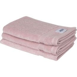 Sch&ouml;ner Wohnen Kollektion SCH&Ouml;NER WOHNEN-Kollektion G&auml;stehandtuch &raquo;Cuddly&laquo; schnell trocknende Airtouch-Qualit&auml;t rosa Frotteevelours, Obermaterial: 100% Baumwolle B/L: 30cmx50cm