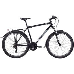 WYNN Mountainbike &raquo;ATB1.0&laquo; 21 Gang Shimano SHIMANO Tourney RD-TY300 Schaltwerk Kettenschaltung schwarz 50cm, 27,5 Zoll (69,85cm) Mountainbike