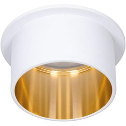 Paulmann LED Einbauleuchte &raquo;Gil&laquo; LED-Modul 1 Stk. Warmwei&szlig; LED-Modul, 3-Stufen-dimmbar gold 1, &Oslash; 6,8cm, 1 Stk.