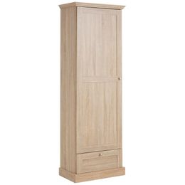 OTTO home Garderobenschrank &raquo;Binz&laquo; mit sch&ouml;ner Holzoptik, mit vielen Stauraumm&ouml;glichkeiten, H&ouml;he 180 cm braun FSC -zertifizierter Holzwerkstoff B/H/T: