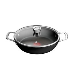 Tefal Bratpfanne &raquo;Experience Unbreakable&laquo; Aluminium 2 tlg. FusionCore Antihaftversiegelung, induktionsgeeignet, Thermo-Signal &Oslash; 24cm + H&ouml;he 11cm
