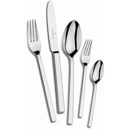 Besteck-Set &raquo;Girona&laquo; sp&uuml;lmaschinengeeignet silber Chromnickelstahl 18/10 30 Stk.