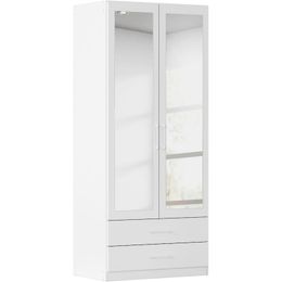 Rauch Kleiderschrank &raquo;Schrank Garderobe Ankleide GAMMA Breiten 91/136/181/226/271/315/360 cm&laquo; in 3 Ausstattungen BASIC/CLASSIC/PREMIUM (inkl. SOFT-