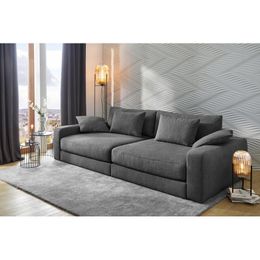 Jockenh&ouml;fer Big-Sofa &raquo;Milano XXL, B: 290 cm&laquo; mit Zierkissen, Relaxfl&auml;che 120x240 cm, Federkern grau Korpus: 100% Polyester;Kissen: 100% Polyester B/H/T: 290cm x 