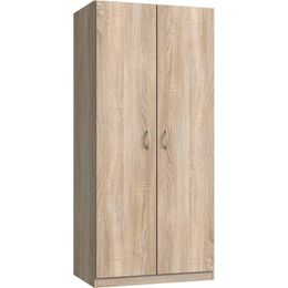 wimex Dreht&uuml;renschrank &raquo;Bitburg&laquo; braun Holzwerkstoff B/H/T: 90cm x 198cm x 58cm, T&uuml;ren: 2 Stk.
