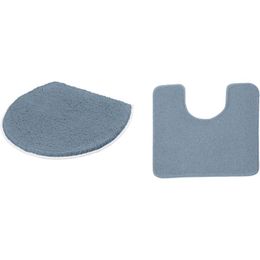 Kleine Wolke Badematte &raquo;RELAX, Badvorleger, Badezimmer Teppich&laquo; H&ouml;he 30 mm rutschhemmend beschichtet fu&szlig;bodenheizungsgeeignet Badteppich, meliert, rechteckig, rund