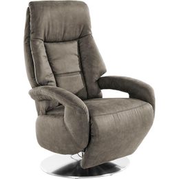 Sit & More sit&more TV-Sessel &raquo;Enjoy&laquo; in Gr&ouml;&szlig;e L, wahlweise mit Motor und Aufstehhilfe grau Luxus-Kunstleder;NaturLEDER (echtes Rindsleder);Luxus-Microfaser (100
