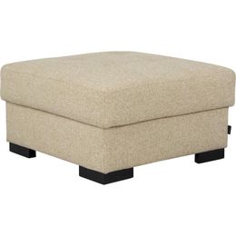 Home Affaire Stauraumhocker &raquo;Tulio&laquo; mit Stauraum beige Struktur fein (100% Polyester);Struktur (100% Polyester);Samtstruktur (100% Polyester) B/H/T: 