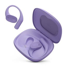 JBL Open-Ear-Kopfh&ouml;rer &raquo;Sense Lite&laquo; A2DP Bluetooth Freisprechfunktion Multi-Point-Verbindung lila 4 Mikrofone f&uuml;r kristallklare Anrufe