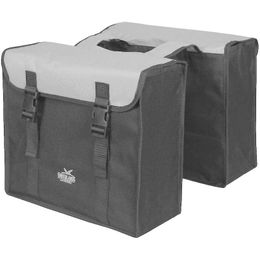 GREENLANDS BICYCLE BAGS Fahrradtasche &raquo;Greenlands Doppel Fahrradtasche&laquo; silber B/H/T: 40cm x 14cm x 40cm Fahrradtasche