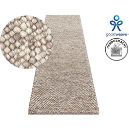 LeGer Home by Lena Gercke Wollteppich &raquo;Ainhoa, handgewebt, Wolle&laquo; rechteckig 12 mm H&ouml;he einfarbig, Wolle, Teppich, Wohnzimmer, Schlafzimmer, Esszimmer