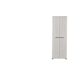 Home Affaire Garderobenschrank &raquo;Lorca Dreht&uuml;renschrank, Dielenschrank, Flurschrank, Mehrzweckschrank&laquo; Modernes Design in Eiche-Optik mit ABS-Kanten, 2