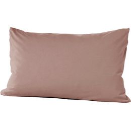 Primera Kissenbezug &raquo; Mako-Feinjersey Kissenbezug im Doppelpack&laquo; In vielen Uni-T&ouml;nen braun Feinjersey, Obermaterial: 100% Baumwolle B/L: 40cm x 60cm, 2 Stk., 
