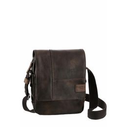 Camel Active Damen Camel Active Umh&auml;ngetasche &raquo;Laos&laquo; praktisch funktionaler Alltagsbegleiter mit vielen sportlichen Details braun B/H/T: 21cm x 27cm x
