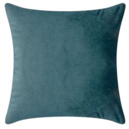Pad Dekokissen &raquo;Elegance&laquo; Design als Basic, aus Samt, elegante Optik gr&uuml;n Polyester B/L: 50cm x 50cm, 1 Stk.