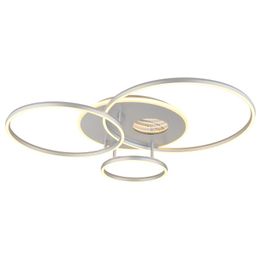 Globo LIGHTING Deckenleuchte &raquo;INVERTINA&laquo; LED-Modul 1 Stk. Deckenleuchte, 3D-Acryl, dimmbar, LED 54W wei&szlig; 1, H: 13cm, 1 Stk.