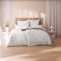 Estella Bettw&auml;sche &raquo;Christa&laquo; 3 tlg. Schweizer Premium-Satin aus 100% Baumwolle Schweizer Satin, Obermaterial: 100% Baumwolle B/L: 135cm x 200cm, 1 Stk., 2 Stk