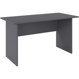Rauch Schreibtisch &raquo;Joel&laquo; Breite 140 cm, in schlichtem Design mit gro&szlig;er Ablagefl&auml;che MADE IN GERMANY grau B/H/T: 140cm x 66cm