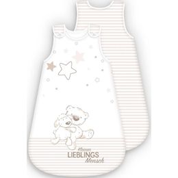 Baby Best Babyschlafsack &raquo;Lieblingsmensch&laquo; beige Bezug: 100% Baumwolle. F&uuml;llung: 100% Polyester L: 70cm