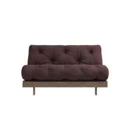 Karup Design Daybett &raquo;Roots Sofa Bed, Schlafsofa,, Bettfunktion, FSC -Massivholz,&laquo; Inkl. Futonmatratze, Made in Europe, langlebig, B: 140 oder 160 cm braun Bezug: 