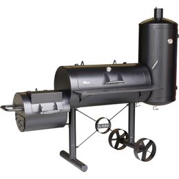 El Fuego Smoker &raquo;Kiona&laquo; BxTxH: 211x70x173 cm schwarz B/H/T: 211cm x 70cm