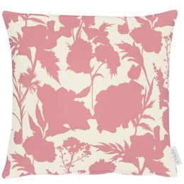 Apelt Dekokissen &raquo;7002&laquo; mit floralem Print Obermaterial: 75% Baumwolle, 25% Polyester. F&uuml;llung: 100% Polyester B/L: 39cm x 39cm, 1 Stk.