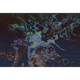 Livingwalls living walls Fototapete &raquo;ARTist Acryl&laquo; Vlies, Wand, Schr&auml;ge bunt Vlies B/L: 4m x 2,7m