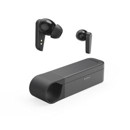 Hama wireless In-Ear-Kopfh&ouml;rer &raquo;Bluetooth Kopfh&ouml;rer (TWS Wireless Headset, kabellos, In-Ear, ENC, App)&laquo; schwarz Handliches Ladecase f&uuml;rs True-Wireless-