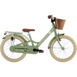 Puky Kinderfahrrad &raquo;YOUKE 18 Classic&laquo; ab 5 Jahren, 18 Zoll gr&uuml;n 27cm Kinderfahrrad