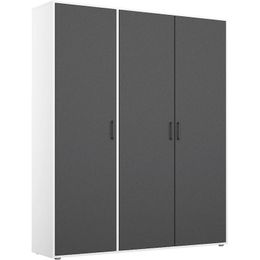 Rauch Kleiderschrank &raquo;VOYAGER Garderobe W&auml;scheschrank Schlafzimmer&laquo; in 3 verschiedenen Ausstattungen BASIC/CLASSIC/PREMIUM, mit 2 modernen 