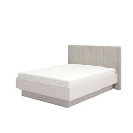 Home Affaire Bettgestell &raquo;Lucca Bett, mit gepolstertem Kopfteil, bezogen mit weichem Cordstoff&laquo; in eleganten und modernen Cashmere Farbe beige 92%PES,