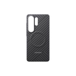 Samsung Handyh&uuml;lle &raquo;Carbon Magnet Case f&uuml;r Galaxy S26 Ultra&laquo; Smartphones Backcover, Schutzh&uuml;lle, Handyschutzh&uuml;lle, Case, Schutzcase, sto&szlig;fest schwarz Aramid, 