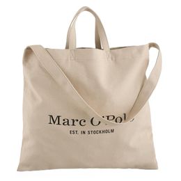 Marc O'polo Accessories Damen Marc O'Polo Accessories Shopper &raquo;Jonesboro&laquo; Einkaufstasche, Umh&auml;ngetasche mit Logoschriftzug beige B/H/T: 44,5cm x 