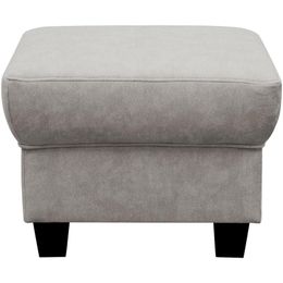 OTTO home Hocker &raquo;Silkeborg&laquo; Polsterhocker Silkeborg passend zum Sofa, Breite 59 cm grau 100% Polyester B/H/T: 59cm x 42cm x 59cm, Luxus-Microfaser 