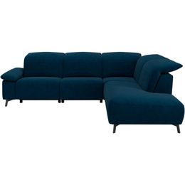 Musterring Ecksofa &raquo;MR 370, intelligenter Komfort im modernen Design&laquo; Optionale Relaxfunktion, flexible Kopfteile & klappbare Armlehnen 16% Baumwolle, 79% 