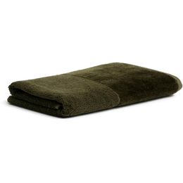 M&ouml;ve Duschtuch &raquo;M&Ouml;VE Bamboo Luxe&laquo; mit seidig gl&auml;nzenden Bord&uuml;ren gr&uuml;n Frottier, Obermaterial: 60% Baumwolle, 40% Viskose B/L: 80cmx150cm, 1 Stk., Frottier