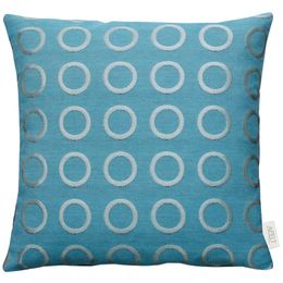 Apelt Dekokissen &raquo;Toro&laquo; Kissenh&uuml;lle ohne F&uuml;llung, 1 St&uuml;ck blau Kunstfaser, Polyester B/L: 46cm x 46cm, 1 Stk.