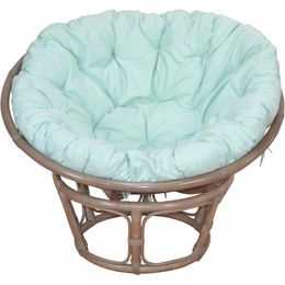 Home Affaire Rattanstuhl &raquo;Buse&laquo; () aus handgeflochtenem Rattan bunt &Oslash;100cm