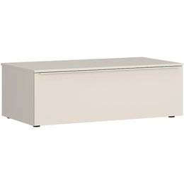 Tom Tailor HOME Couchtisch &raquo;COLOR PUZZLE Couchtisch 1 Schublade mit farbigem Griff&laquo; TOM TAILOR DESIGN beige B/H/T: 110cm x 38,4cm, Farbe: Light Taupe/
